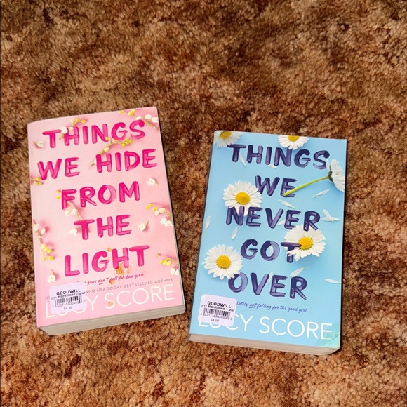 Office | Lucy Score Book Set Pink And Blue Covers | Poshmark